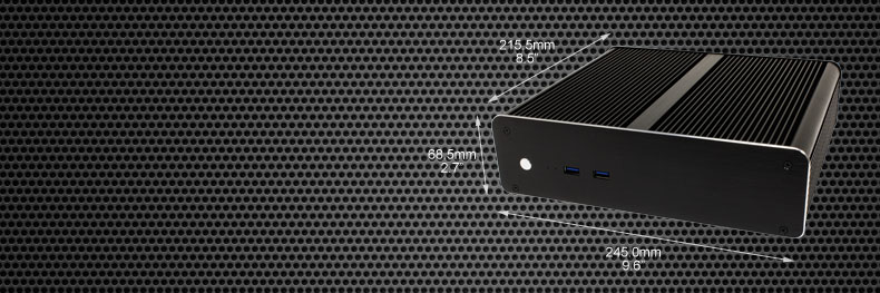 Mica 2750 Fanless Mini itx Computer Small Mini Server with 32GB 64GB ...